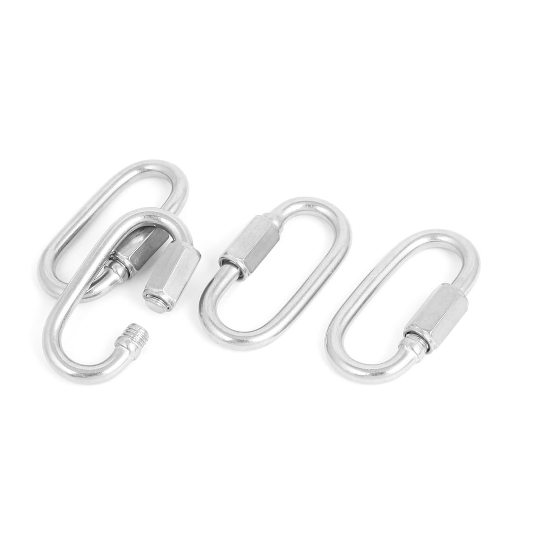 5mm Thickness Stainless Steel Quick Link Chain Rope Cable Connector 4 ...