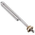 High Efficiency 1kw 5kw 220v Brass Flange Immersion Water Heater With U Type Ac Electrical Fold