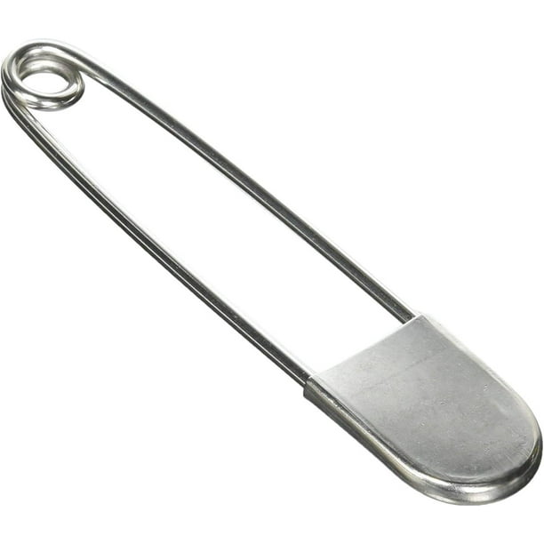 Giant Jumbo Strong Pins, 5 Inch Extra Large Safety Pins, 10 PCS Silver ...