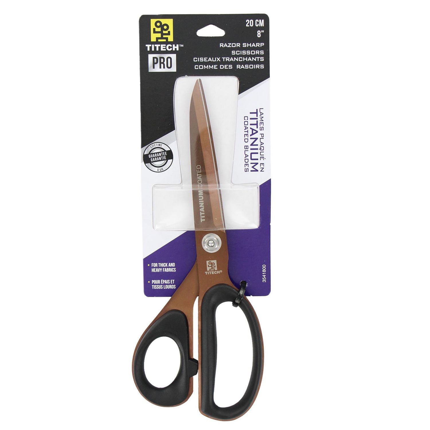 Click here for Titech Pro 8″ Dressmakers Scissors - High‑carbon S... prices