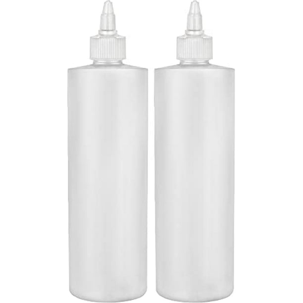 BRIGHTFROM Condiment Squeeze Bottles, 12 OZ Empty Squirt Bottle with ...