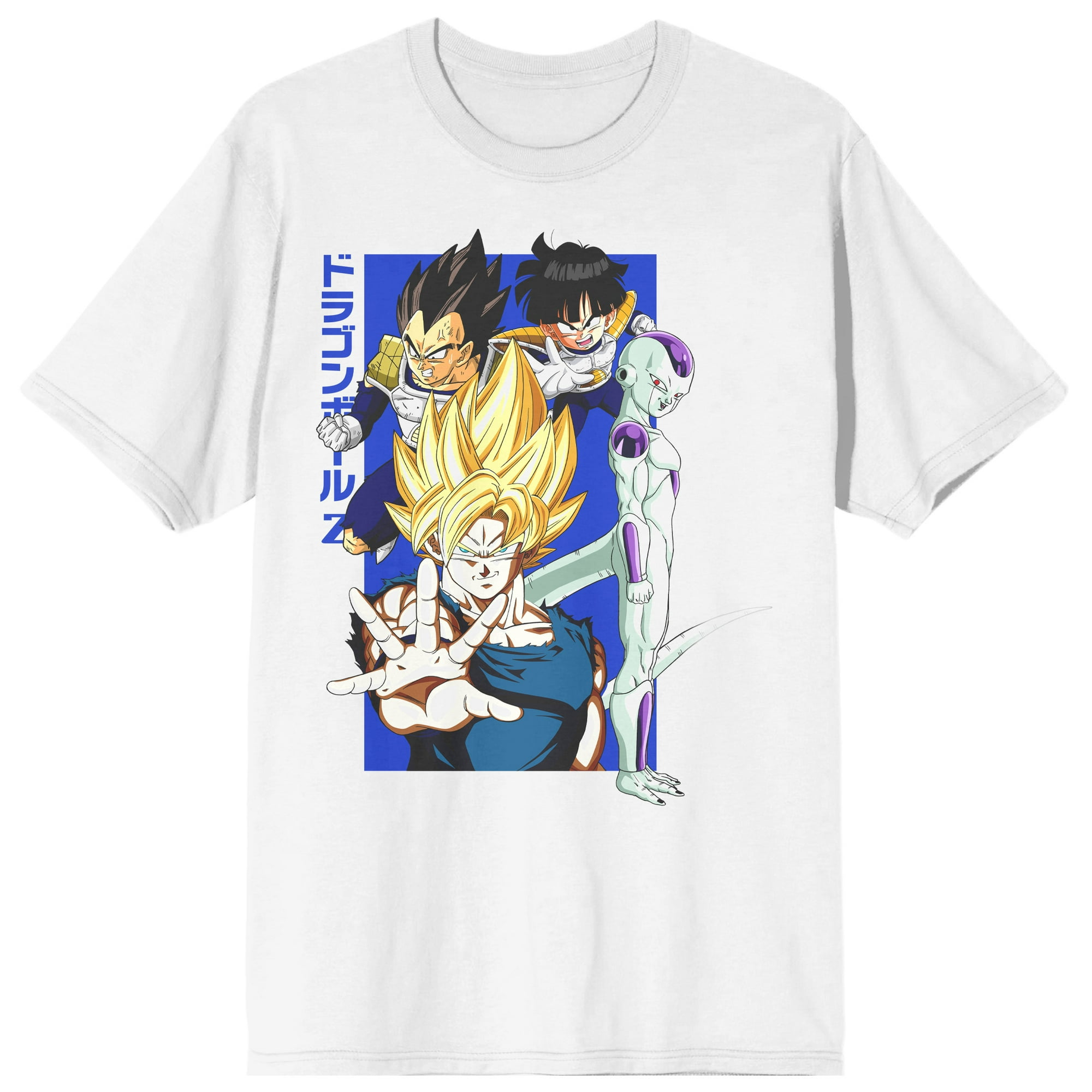 Click here for Bioworld Dbz Classic Group Mens White Crew Neck Te... prices