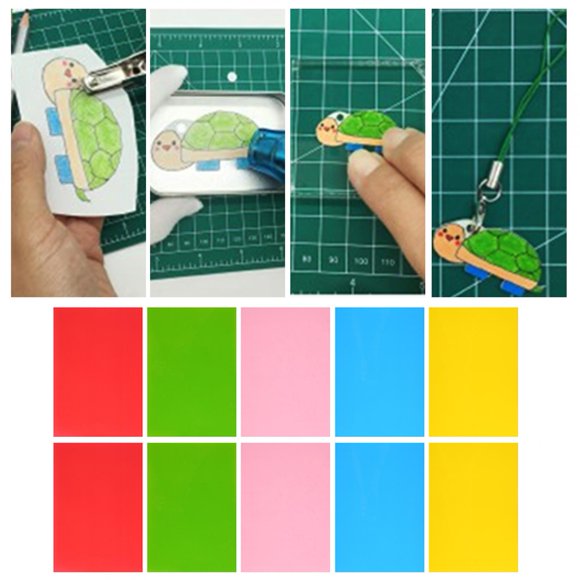Colored Plastic Film Sheets