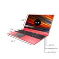 "Gateway Laptop, 15.6"" Ultra Slim, AMD Ryzen 3, 128GB Solid State, 4GB ...