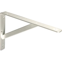 Knape & Vogt 208 TI 400 Shelf L-Bracket Steel Titanium - Walmart.com