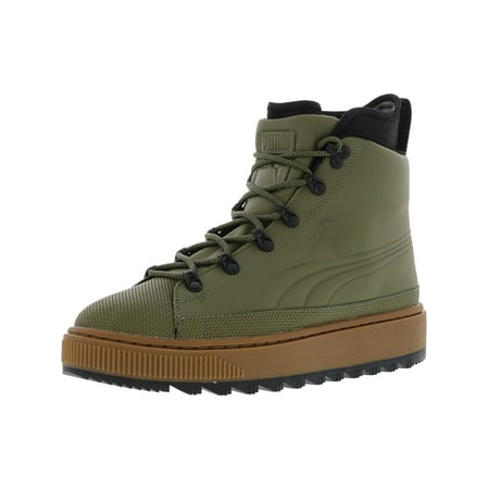 Puma Men's The Ren Boot Burnt Olive / Black Mid-Top Leather Hiking - 8M ...