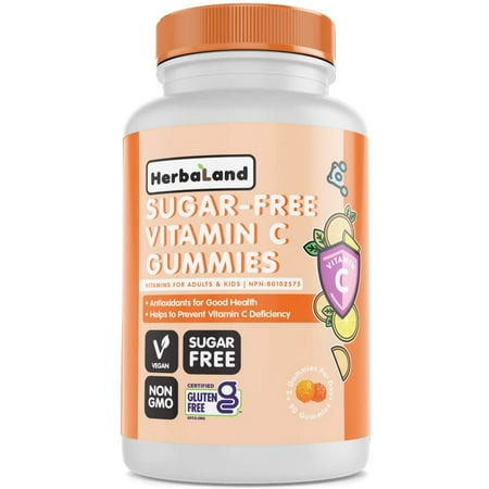 Herbaland Gummy for All: Sugar Free Vit C 90 Gummies - Walmart.ca