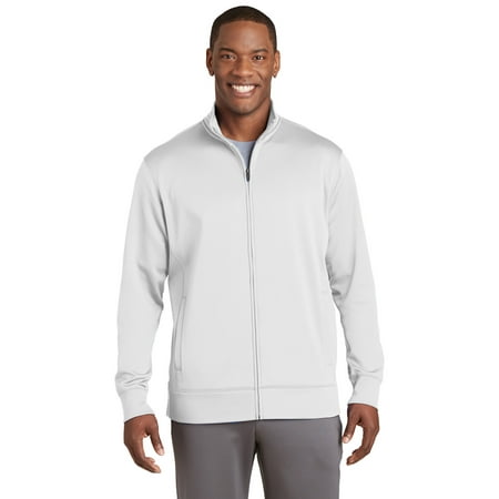 Sport-Tek ® Sport-Wick ® Fleece Full-Zip Jacket. St241 L White ...