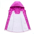 MGEOY Boys Girls Hooded Rain Jackets Waterproof Rain coats Windbreaker for Kids Lightweight ...