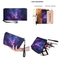 DISNIMO Butterfly Daisy Print Handbag and Wallet Set with Cosmetic Bag ...