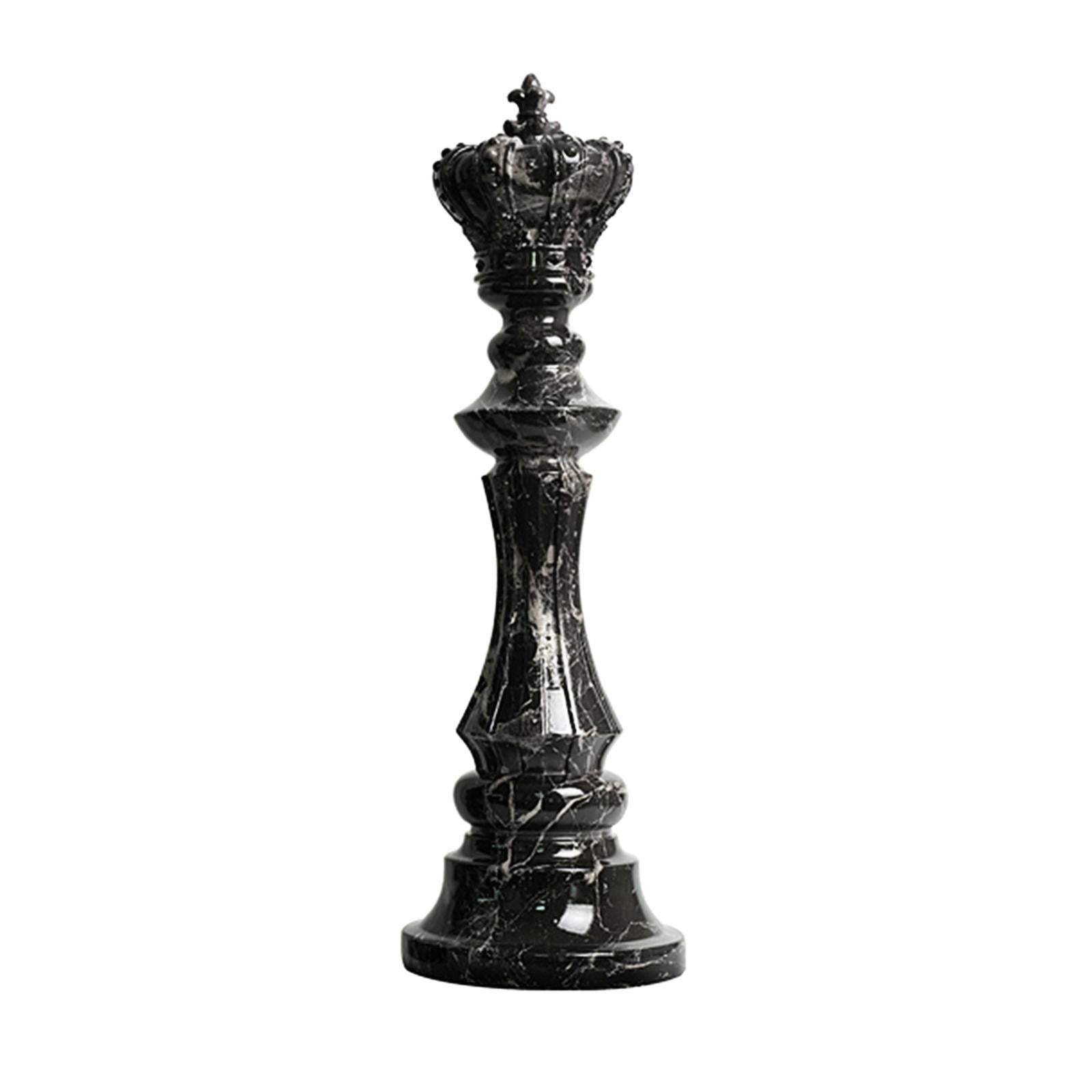 Creative Chess Pieces Statue Resin Figurine Craft Chessmen Sculpture ...