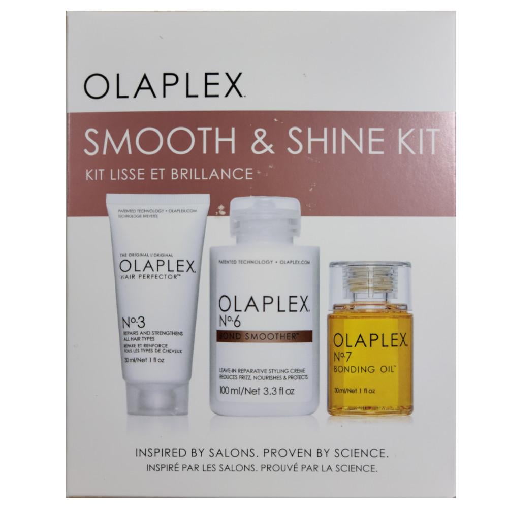 Olaplex Smooth and Shine Kit - No 3 (30ml), No 6 (100ml), No 7(30 ml ...