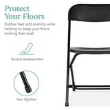 Best Choice Folding Pack of 4 Heavy-Duty Outdoor Event Steel Chairs ...