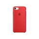 Apple Silicone Case for iPhone 7 - Red - Walmart.com