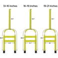 2X Dolly Basket Straps with Flat Hooks | Car Basket Straps Adjustable ...