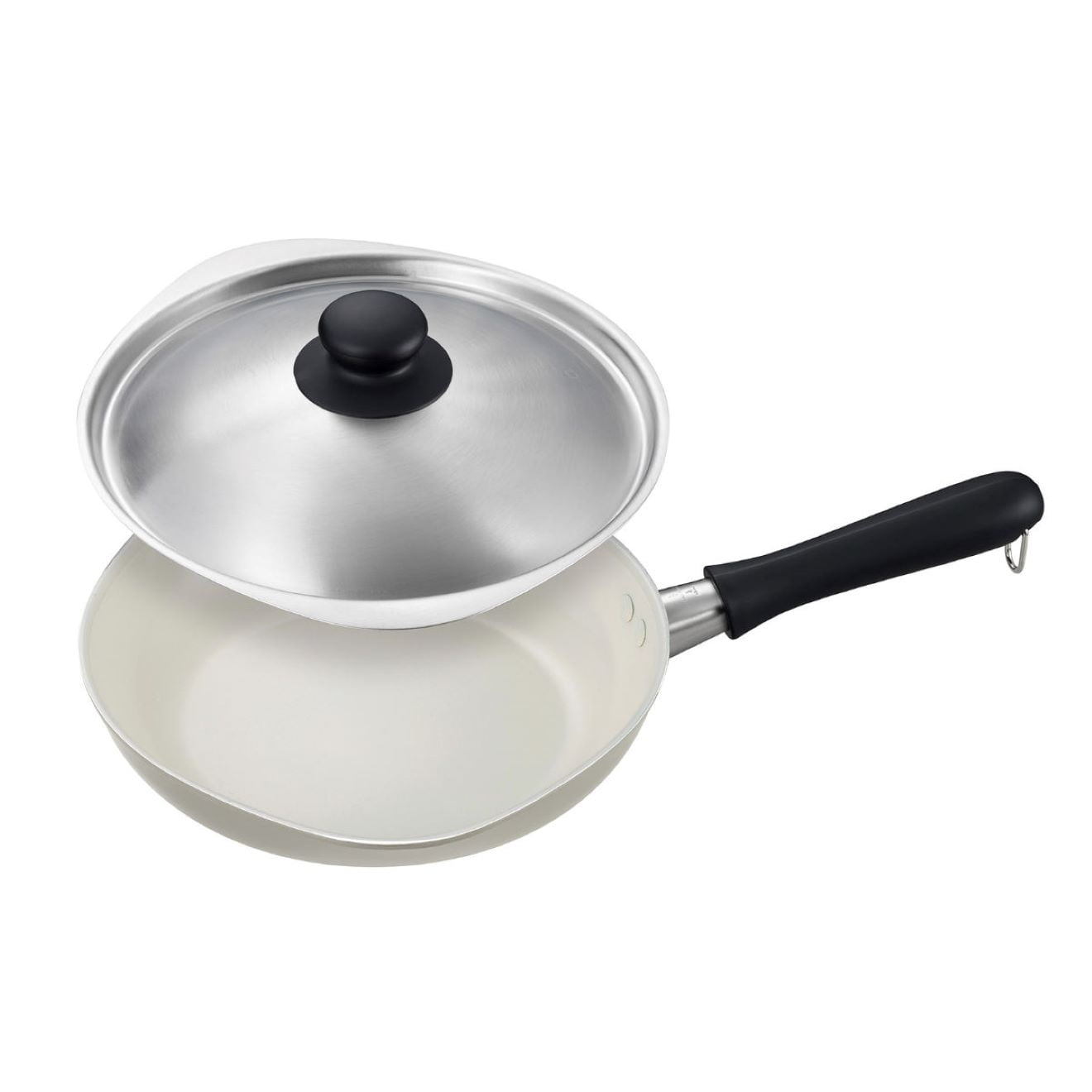 Sori Yanagi Ceramic Coating Frying Pan 18cm with lid - Walmart.com