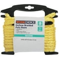 3/8" x 50' Hollow Braided Poly Rope - Walmart.com