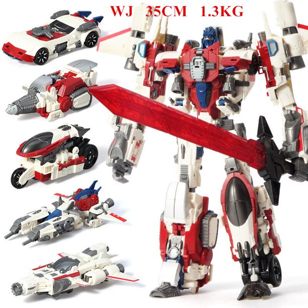 WEI JIANG-Figuras de acción 5 en 1 de gran tamaño para niños, juguetes ...