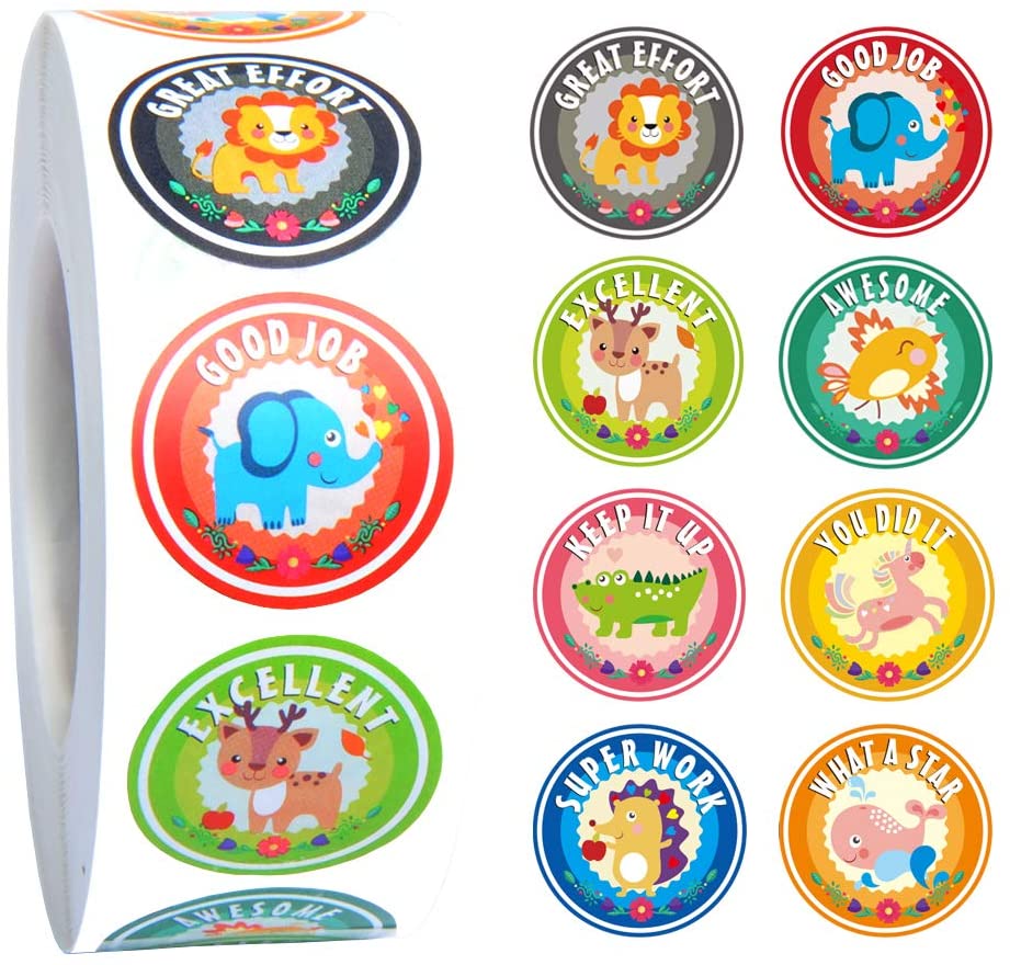 1000pcs Reward Stickers for Teachers Parents, Incentive Classroom Home ...