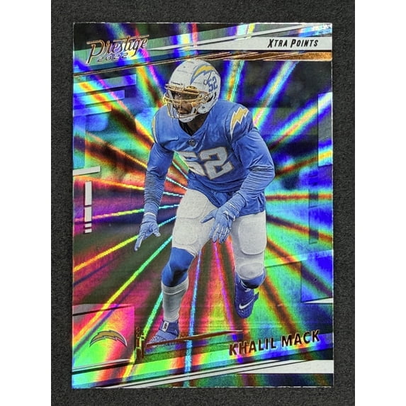 2022 Panini Prestige Khalil Mack #52 Xtra Points Sunburst - Walmart.com