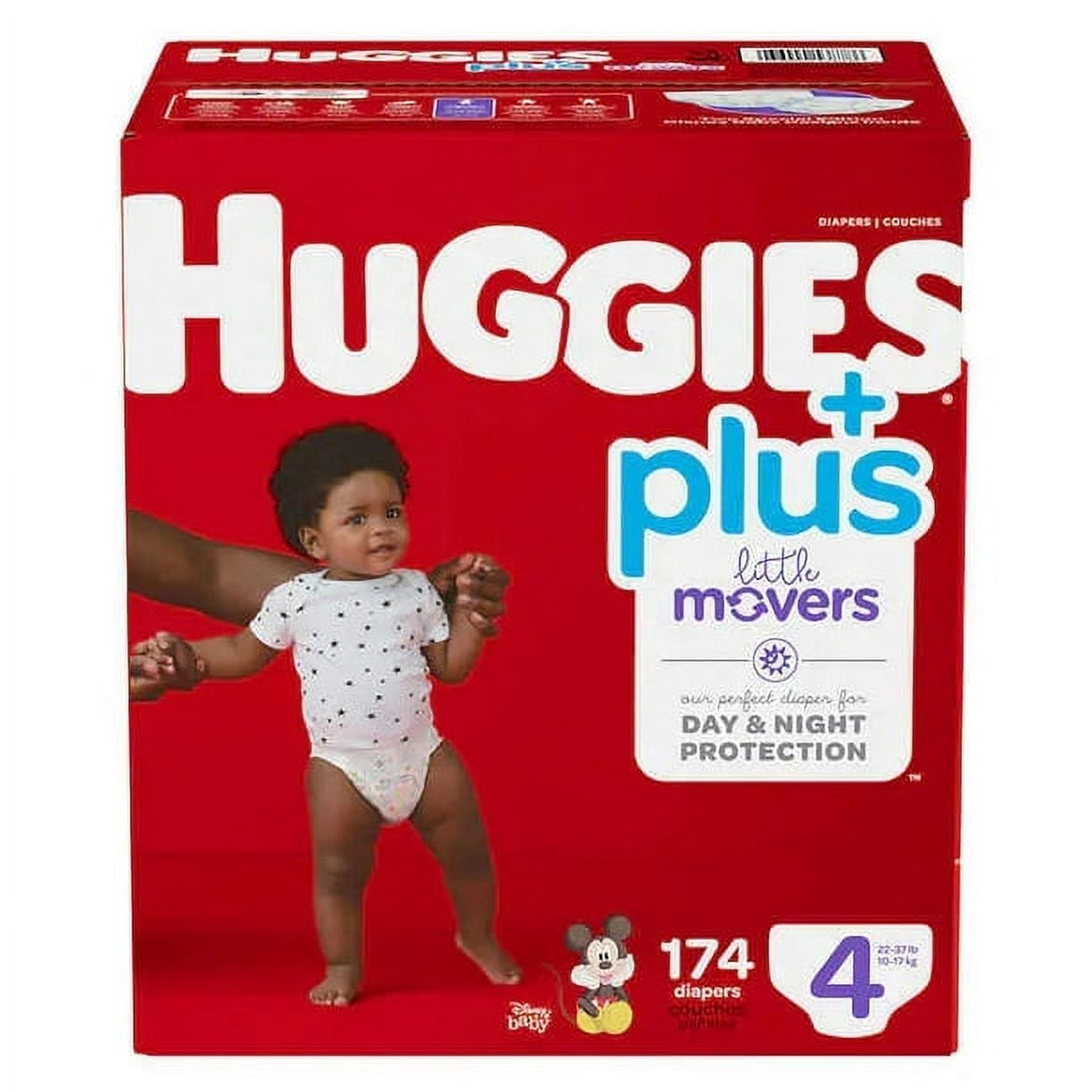 Click here for Huggies Little Movers Plus  Size 4  Pack Of 174 prices