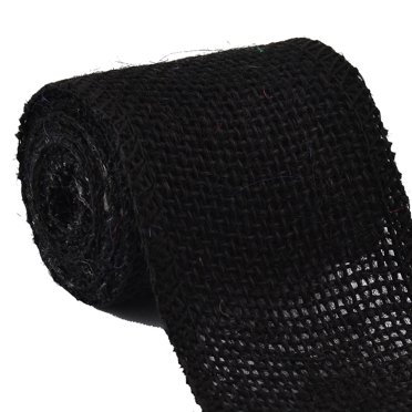 Burlapper 4" x 20 Yards Jute Burlap Ribbon Roll, Premium Heavyweight ...