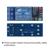 Uxcell Relay Module 1 Channel 5V Low Level Trigger Module Blue Relay ...