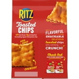 RITZ Toasted Chips Cheddar Crackers, 8.1 oz - Walmart.com