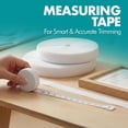 26ft x 0.75in White Heavy Duty Self Adhesive Velcro Strips with Double ...