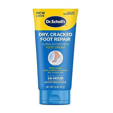 Dr. Scholl's Ultra Exfoliating Foot Lotion Cream with Urea for Dry ...