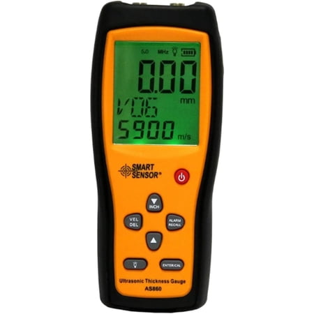 Professional Ultrasonic Thickness Gauge Digital Sheet Metal Measuring ...