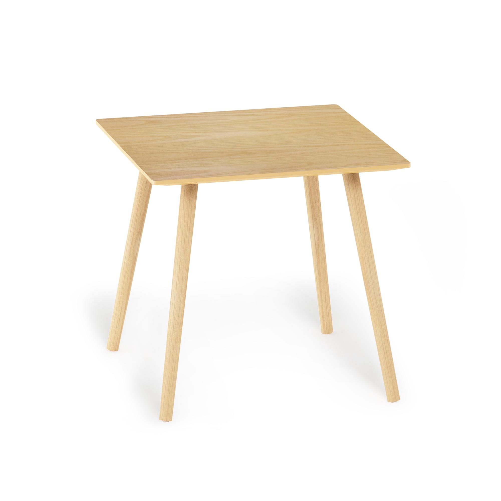 Furinno Theo Side Table / End Table / Small Coffee Table, Oak - Walmart.com