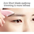EDHITNR Professional Eyebrow Scissors with Comb, 3PCS Eyebrow Trimming ...