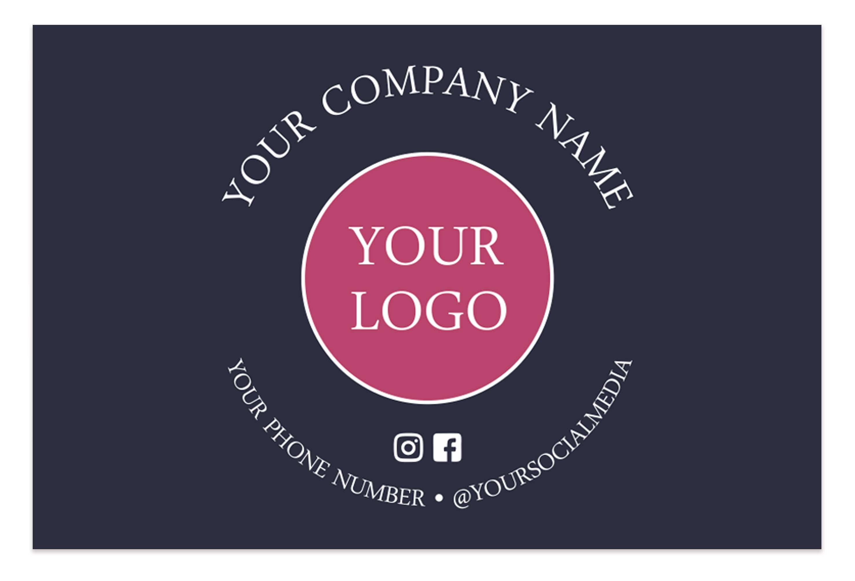 Printtoo Label for Small Business-100 RectangleCustom VinylPersonalized ...