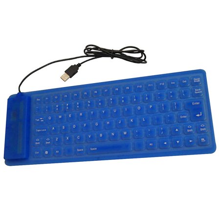85 Keys Soft Keyboard Foldable Silicone Keyboard Usb Wired Keyboard ...