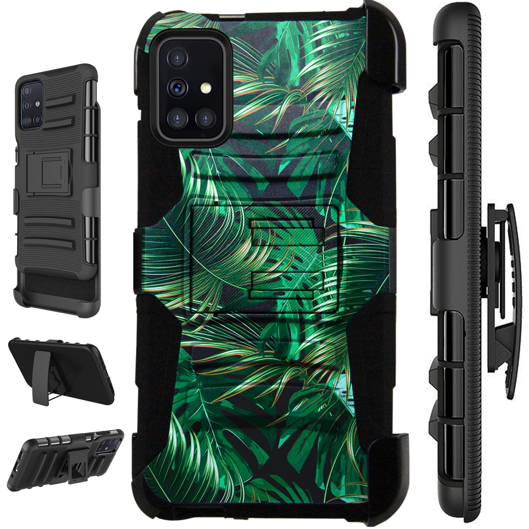 WORLD ACC LuxGuard Holster Case Compatible with Samsung Galaxy A71 4G ...
