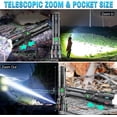 Flashlights High Lumens Rechargeable - 1500 Meters Long Beam Super ...