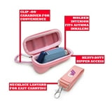 CASEMATIX Pink Asthma Inhaler Travel Case for Medicine Storage, Durable ...