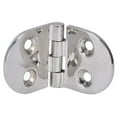Marine Grade Hinges 316 Stainless Steel 4 Hole Oval Door Hinge For Boat