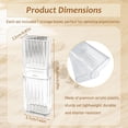 7 pieces travel cotton swab box - mini dust-proof cotton swab box ...