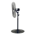 Air King 9174 1 3 HP Industrial Grade Oscillating Pedestal Fan 24 Inch ...