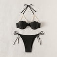 COMVALUE Womens 2026 Bikini Set Strappy Shell Shape 2 Piece Swimsuit ...
