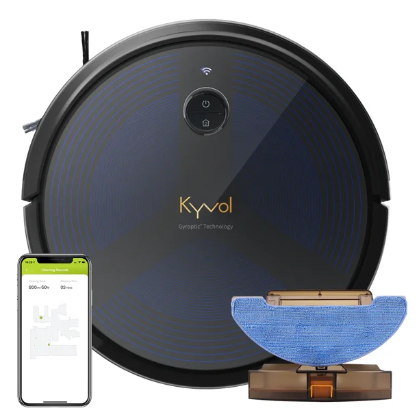 Kyvol Cybovac D6 2-in-1 Robot Vacuum & Mop 3000Pa Suction - Auto & Edge ...