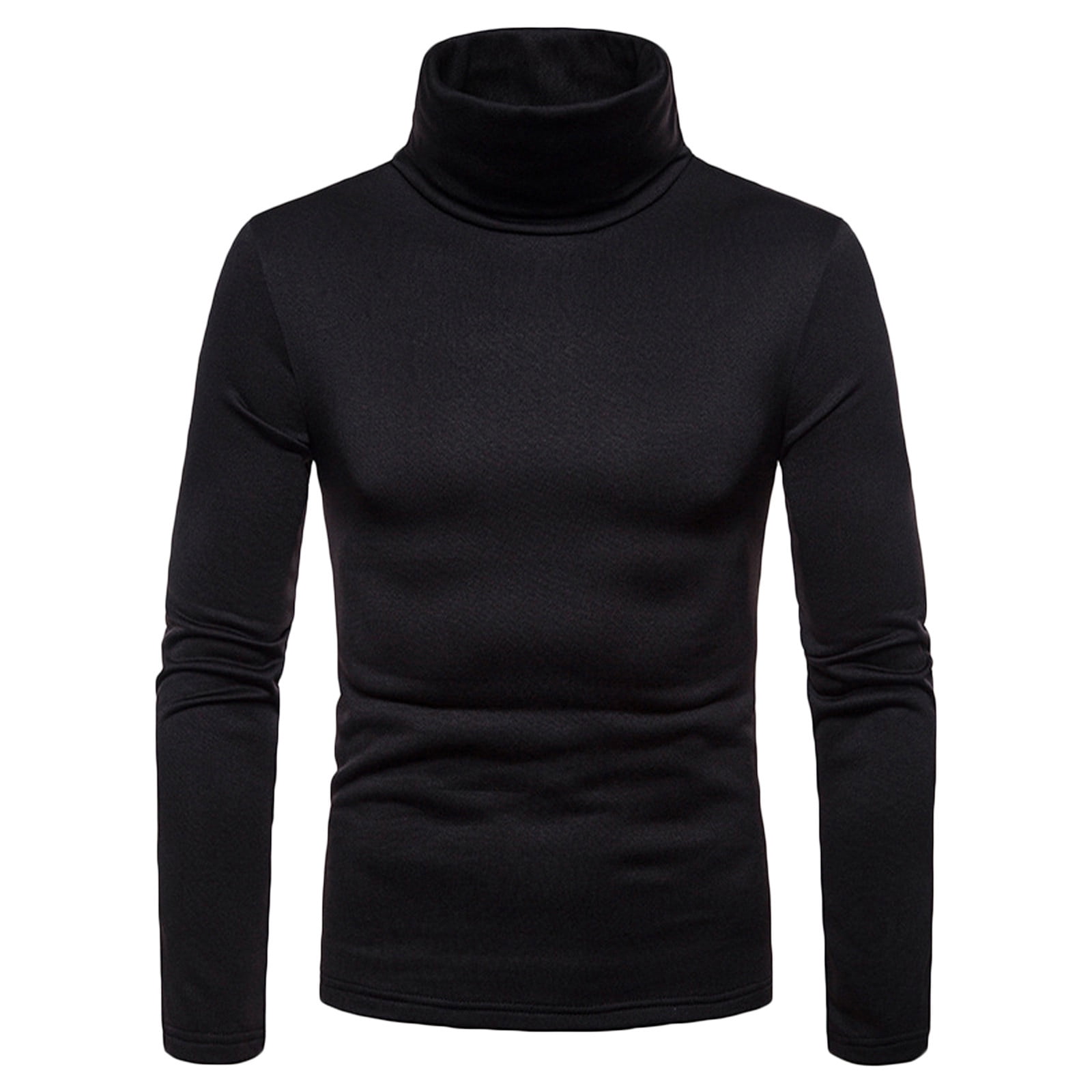 Click here for Unbranded Men Casual Solid Turtleneck Long Sleeve... prices