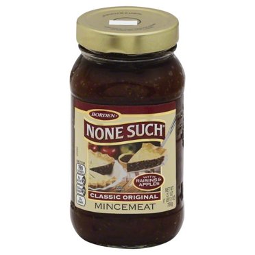 NONE SUCH Ready-to-Use Mincemeat, Apple Fruit Mince Meat, 27-Ounce ...