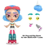 Lotta Looks Skate Pop Doll W Ith 10+ Plug/Play Pieces, 100+ Looks ...