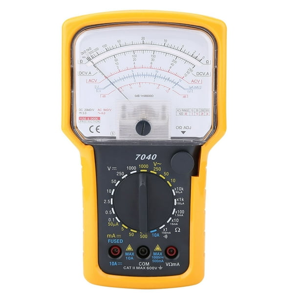 Multimètre Analogique K, KT7040 Multifonction Haute Sensibilité Ohm ...