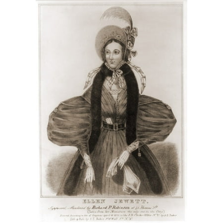 Helen Jewett (1813-1836) Was An New York City Prostitute Whose Murder ...
