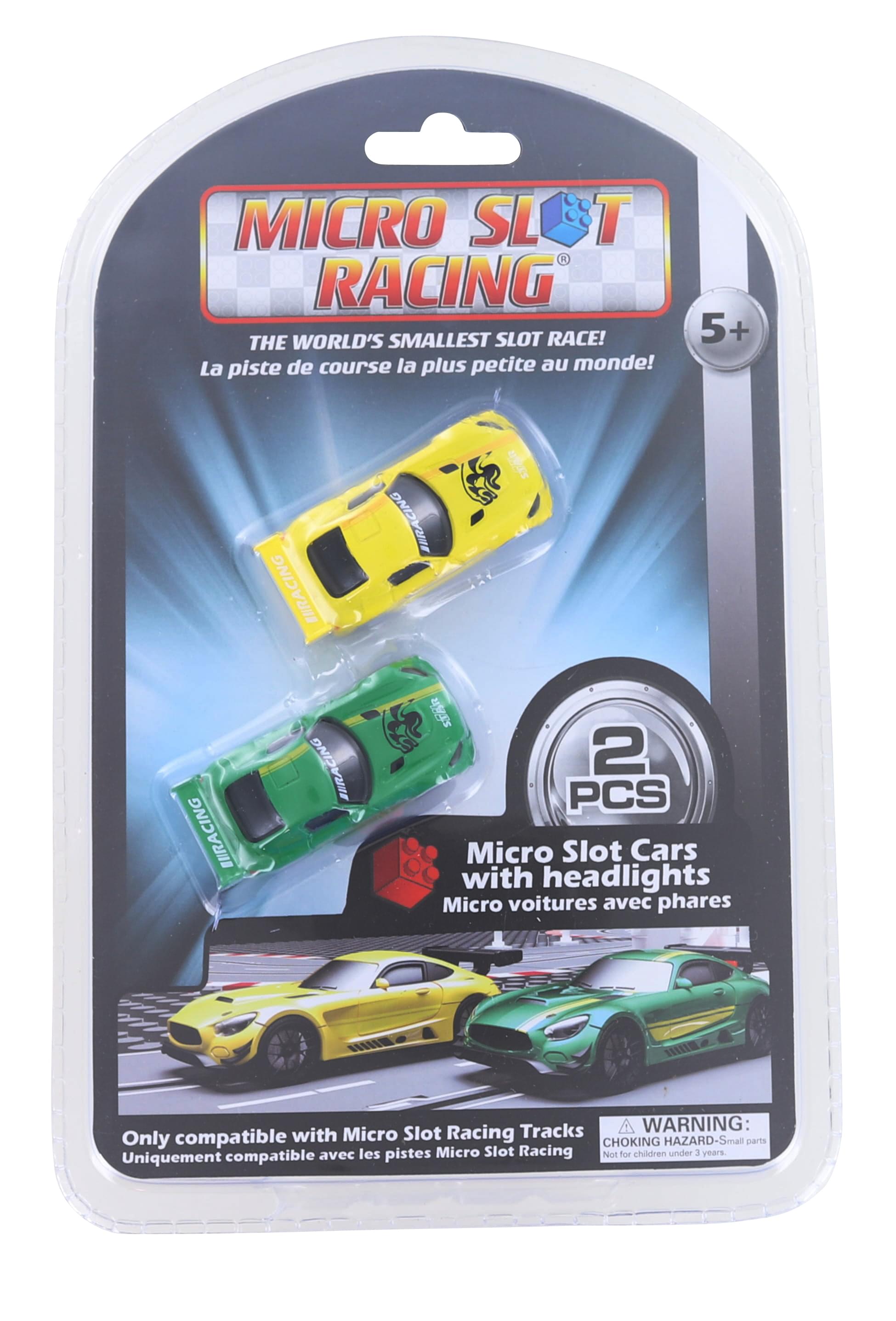 Micro Slot Racing 2-Piece Car Set | Walmart Canada