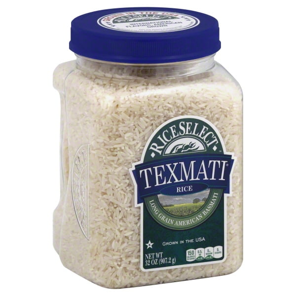 RiceSelect Texmati White Rice, 2-Pound Jar - Walmart.com